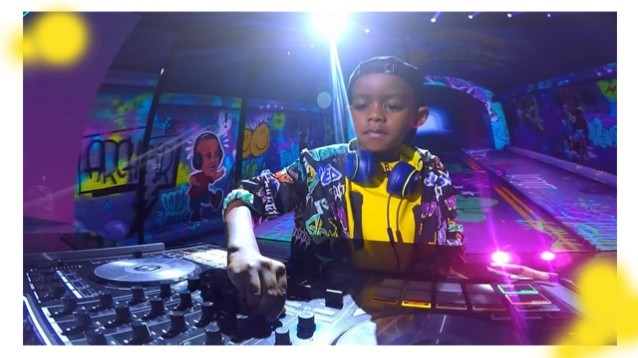 Eight-year-old boy is rocking the events with his DJ skills. Been on ...